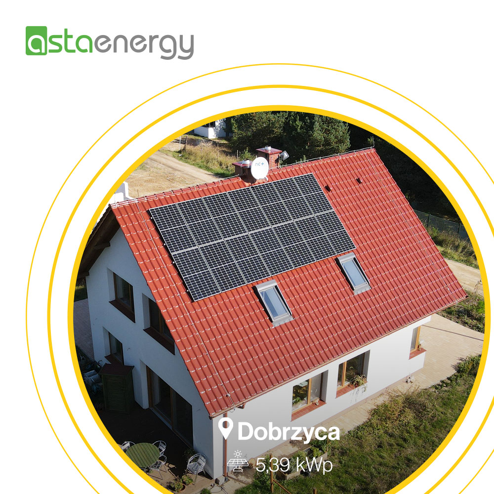 Realizacje - Fotowoltaika Piła, Złotów, Wałcz, Chodzież - ASTA-ENERGY