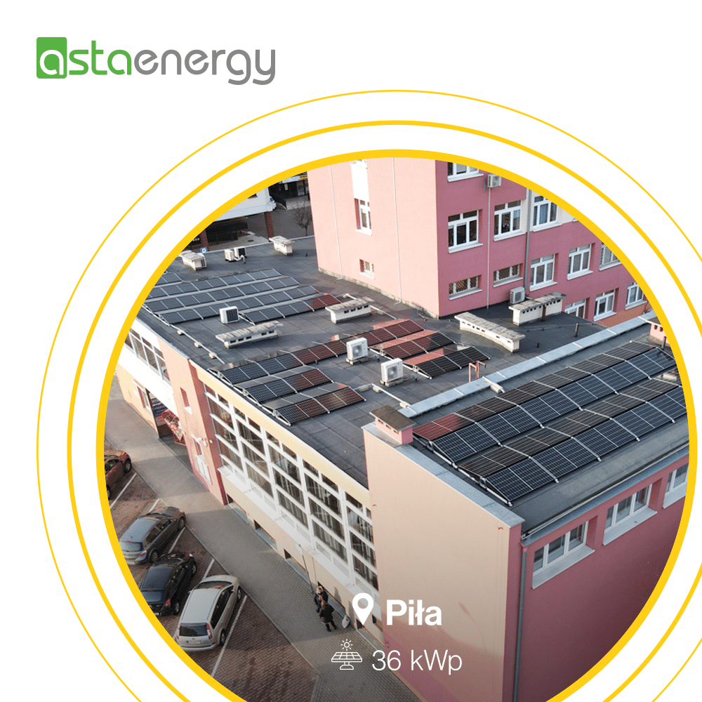 Realizacje - Fotowoltaika Piła, Złotów, Wałcz, Chodzież - ASTA-ENERGY